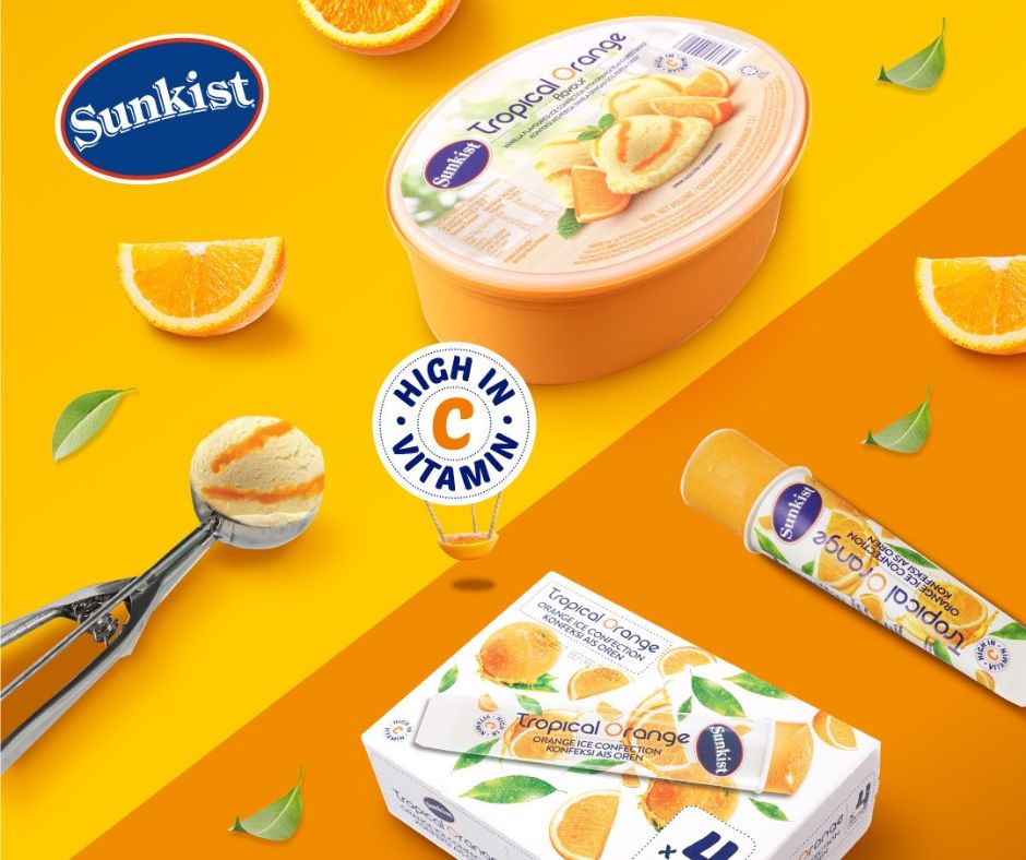 F&N 推出全新Sunkist 冰淇淋，真的很 Orange！而且还富含维 C - NOOTToday.com